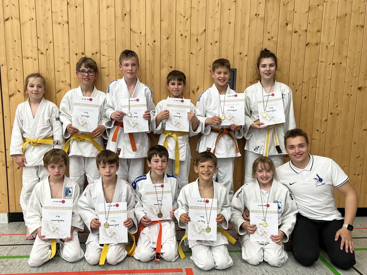 TSB 1847 Ravensburg e.V.: TSB Nachwuchsjudoka erkämpfen sich fünf Mal Gold.